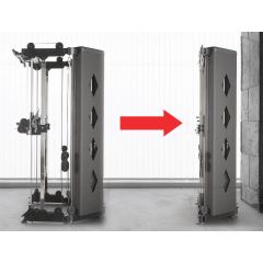 Bodyx Folding Cube Smith Machine Functional Trainer Combo - Home Gym ...