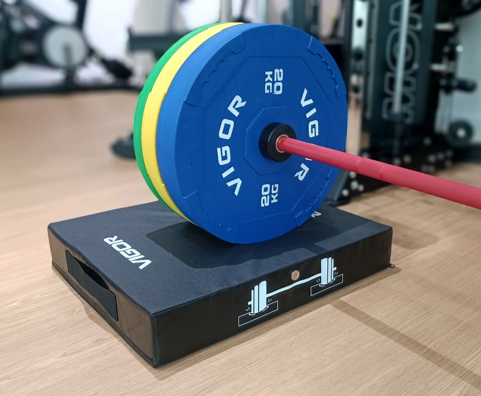 Vigor Deadlift Crush Pads (Pair) - Home Gym Singapore