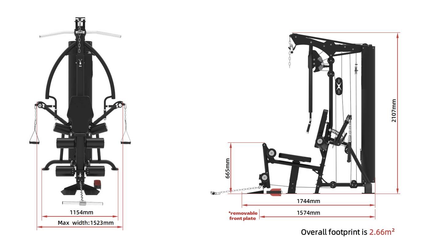 Vigor Xpress Pro Home Gym Station - Home Gym Singapore